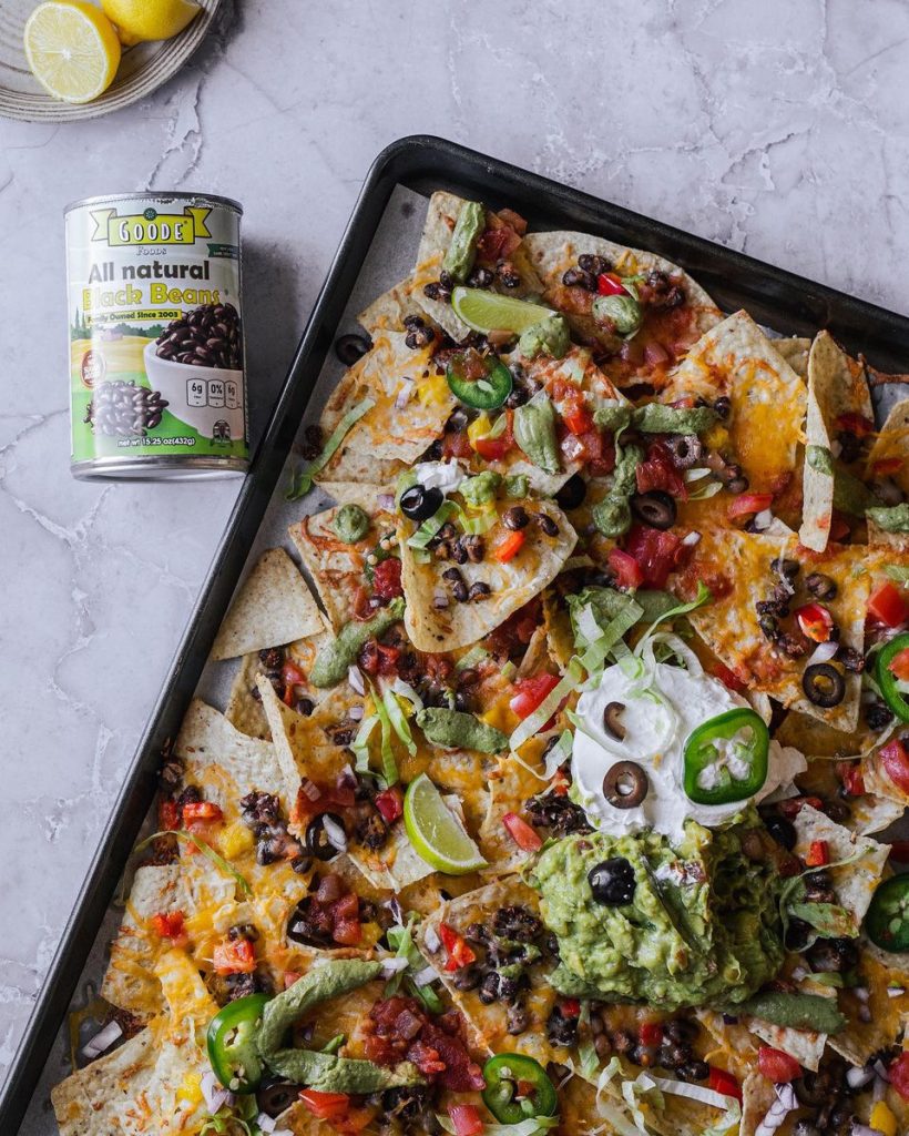 Black Bean Nachos - Goode Foods