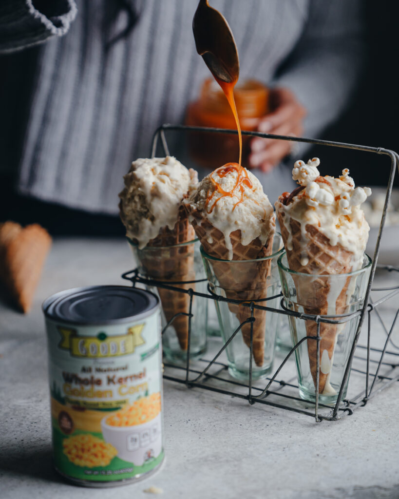 No Churn Corn Ice Cream - Goode Foods